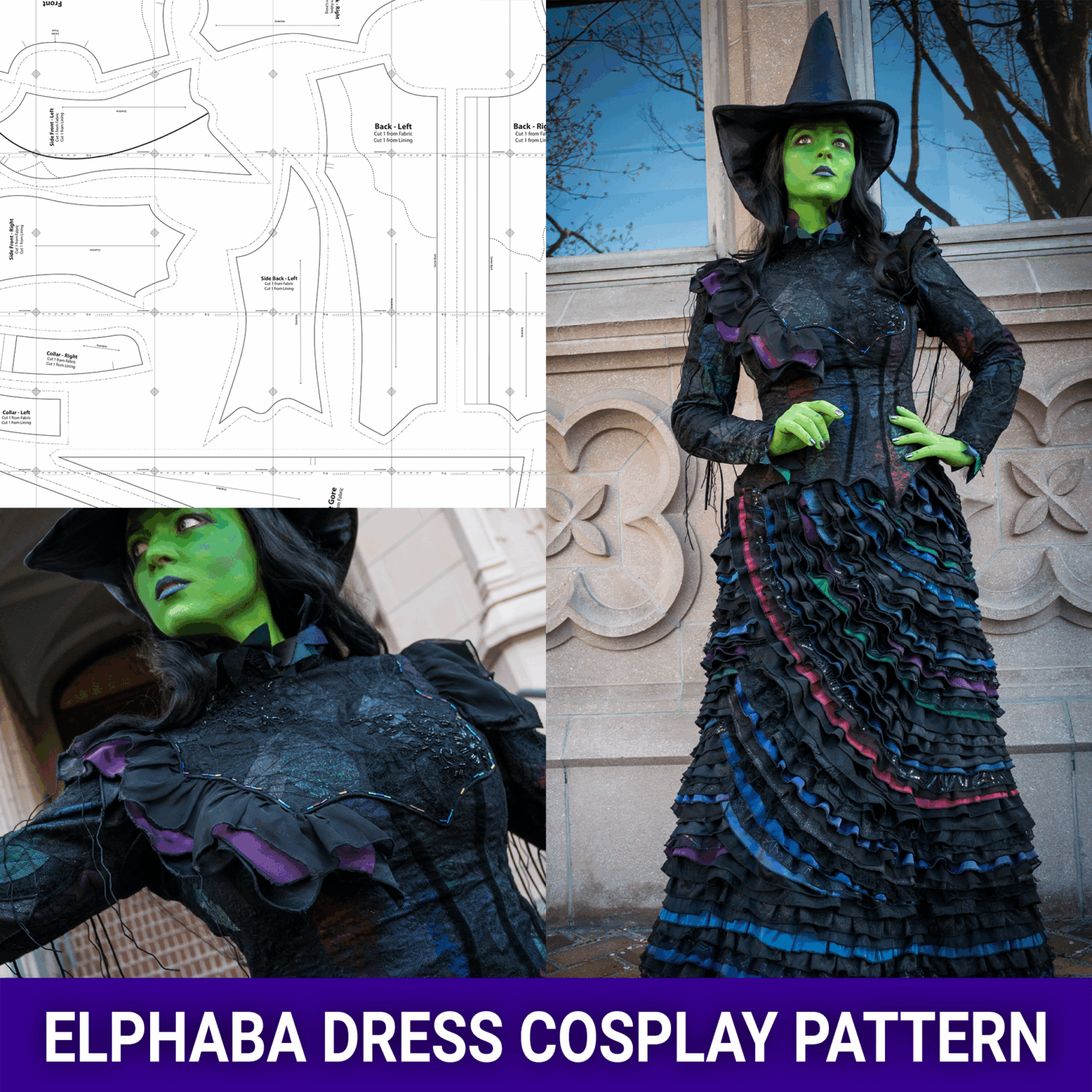 Elphaba Cosplay Tutorial – RandomTuesday