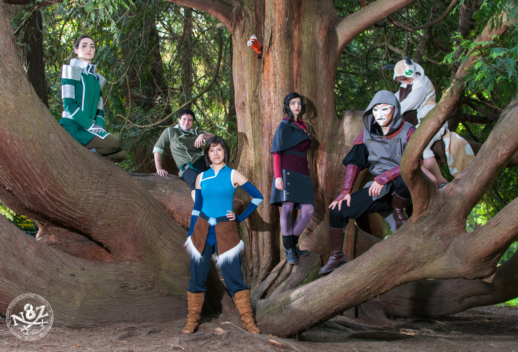 Team Avatar: Legend of Korra Cosplay Group – RandomTuesday
